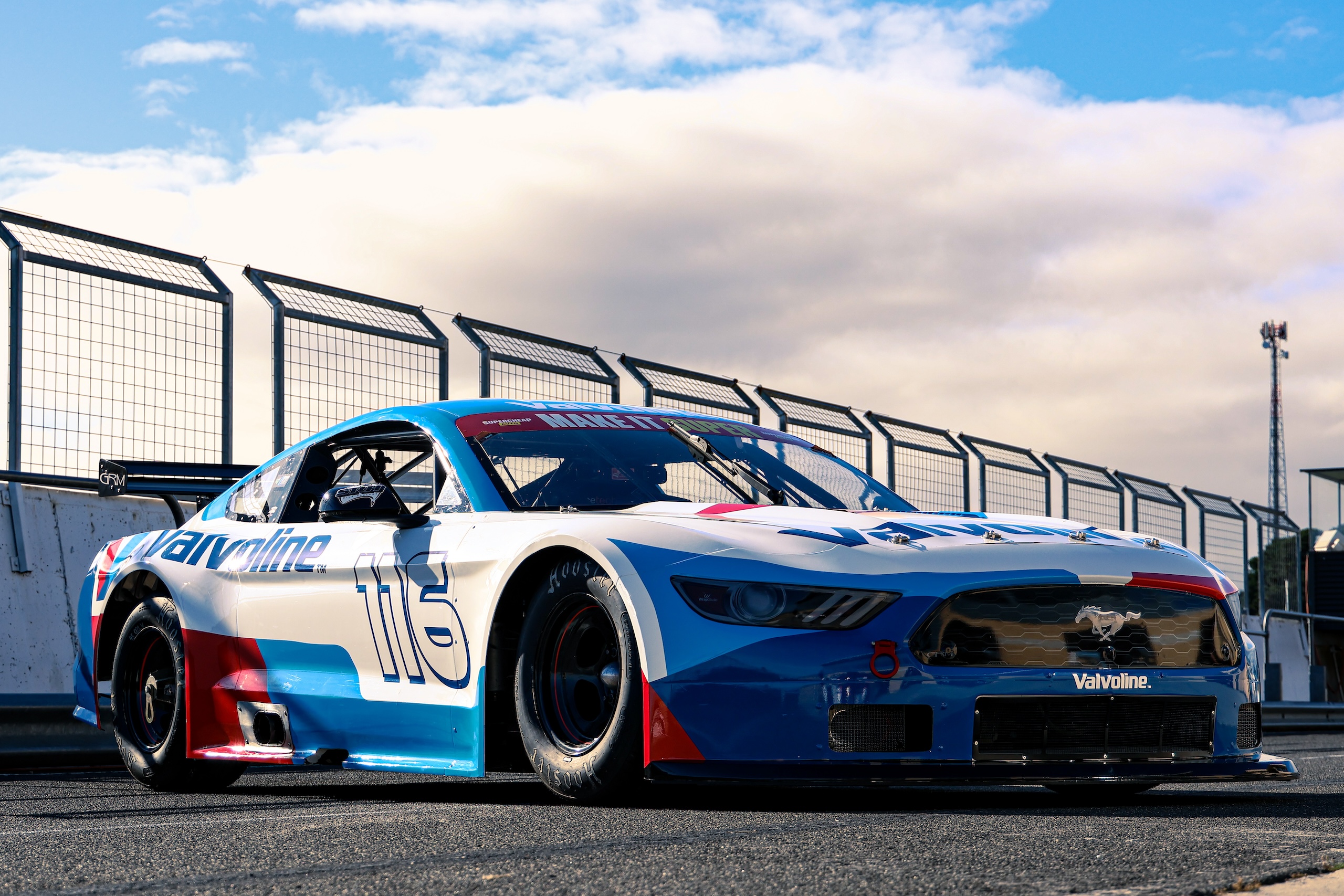 Valvoline Backing, NASCAR Inspired Livery for Thornburrow - TransAm