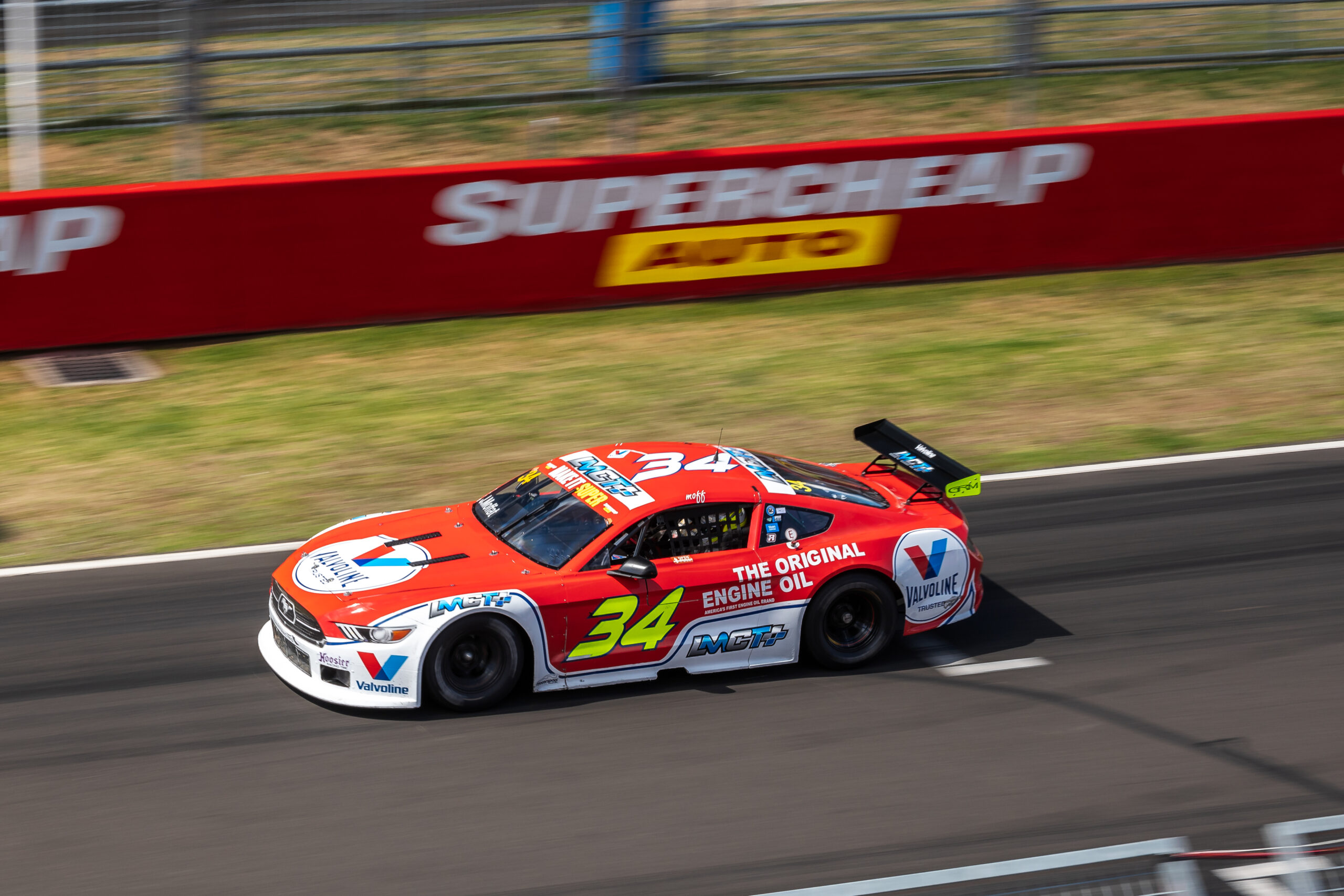 Moffat prevails as chaos erupts behind in Trans Am race one - TransAm