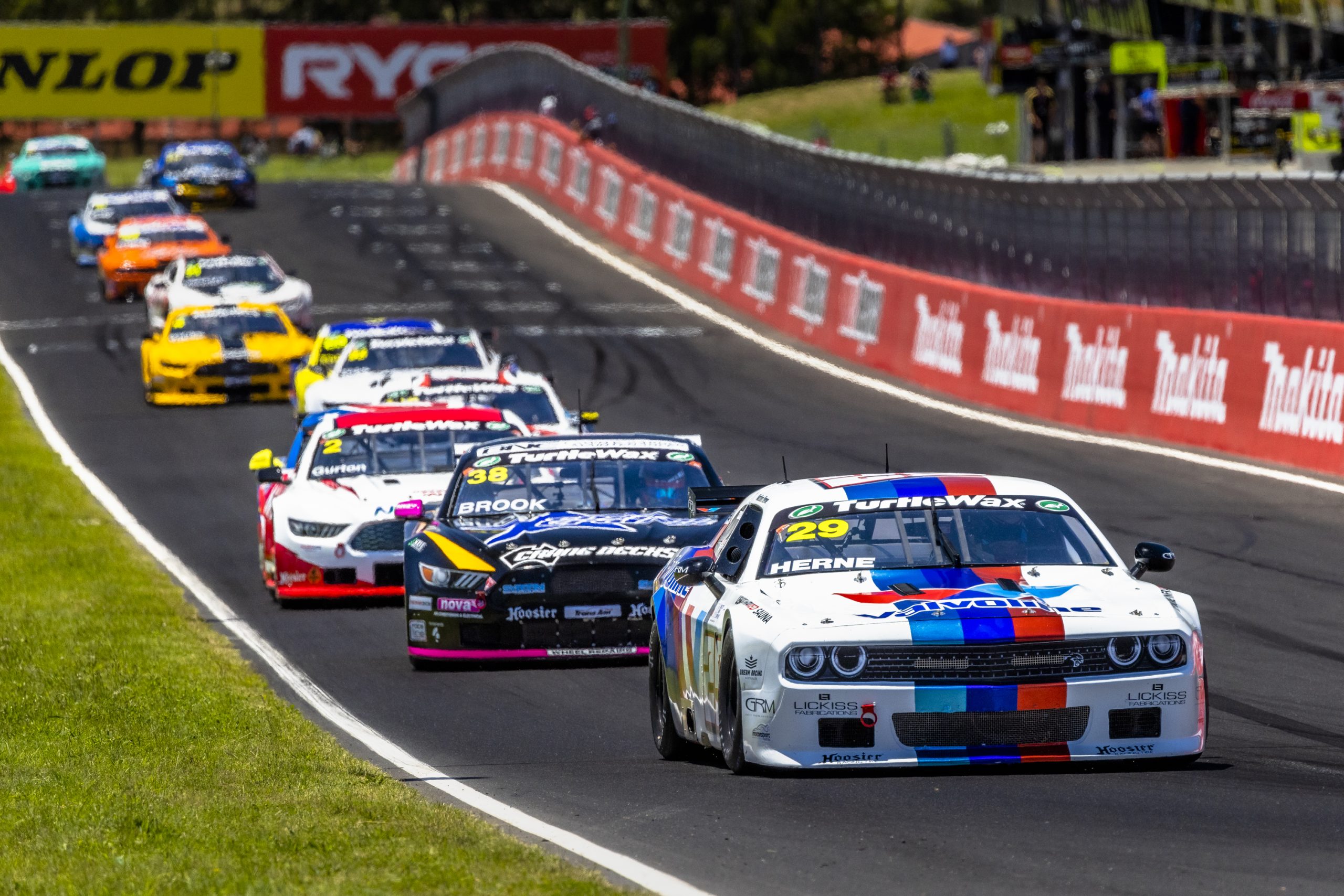 Nathan Herne completes the clean-sweep in Turtle Wax Trans Am - TransAm