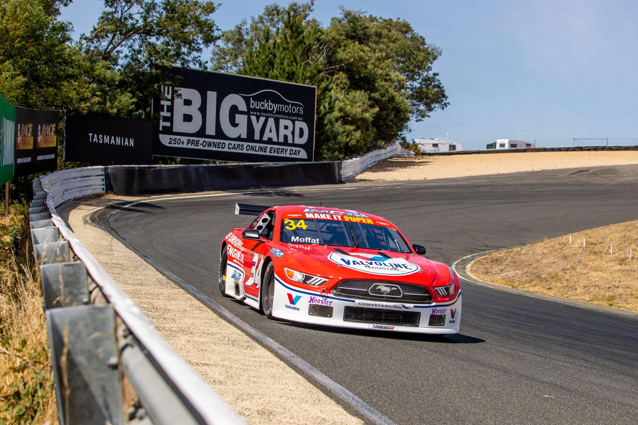 Clean-sweep of practice sessions for James Moffat at AWC Race Tasmania ...