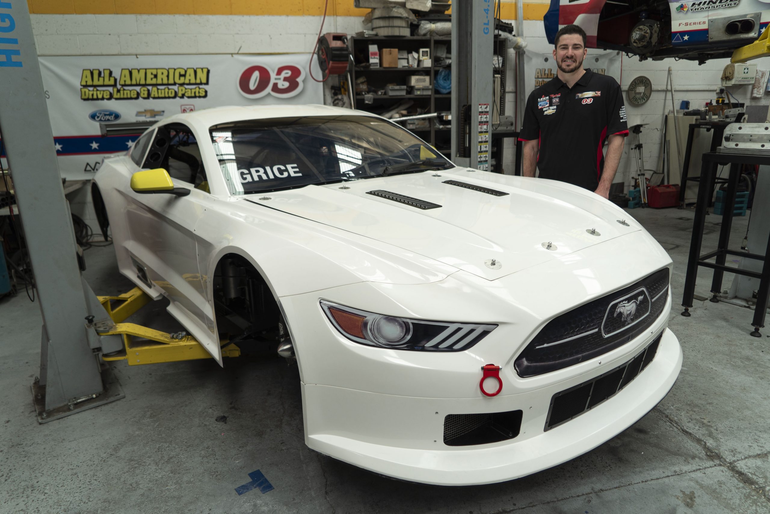 Ben Grice secures brand new Trans Am Ford Mustang - TransAm