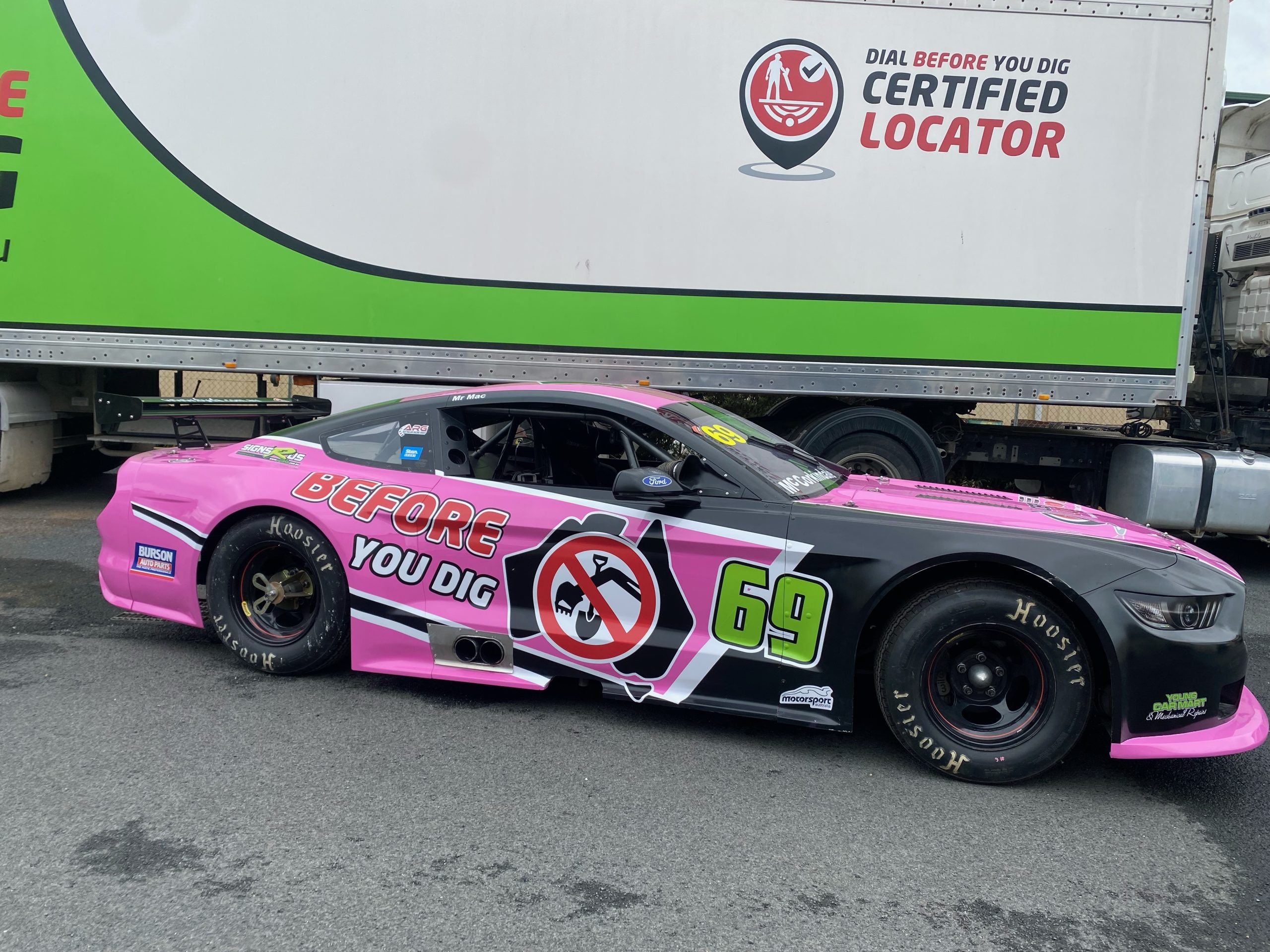 Pretty in pink, McCorkindale’s frantic build up - TransAm
