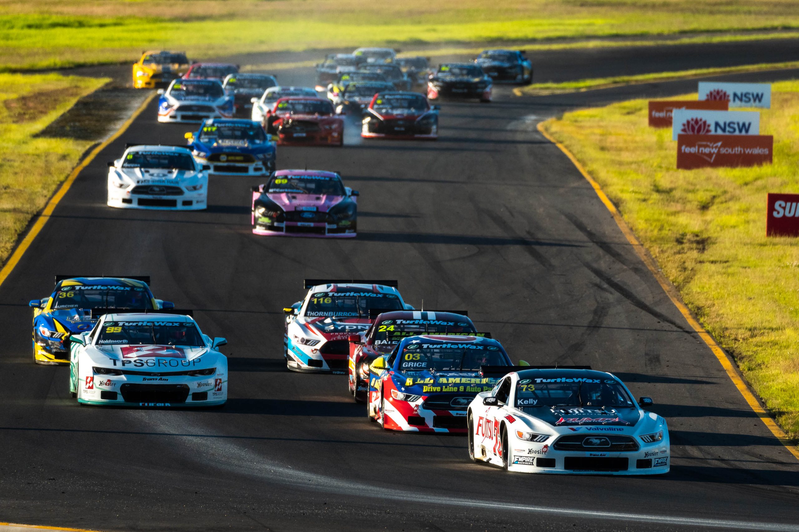 Stacked 29 car Trans Am field set for Queensland Raceway - TransAm